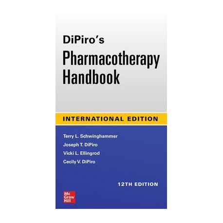 DiPiro`s Pharmacotherapy Handbook, 12th Edition - NOBEL Kitabevi